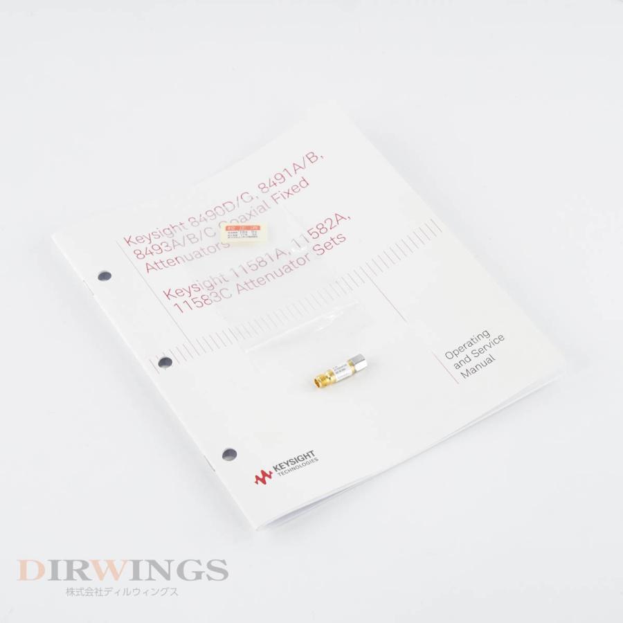 [DW]USED 8日保証 2台入荷 Keysight 8490D ATTENUATOR 同軸固定アッテネーター DC-50GHz 30dB ...