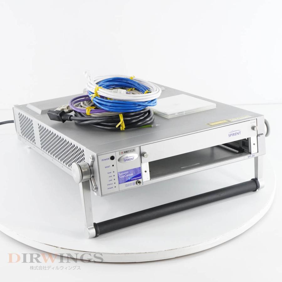 [DW]USED 8日保証 SPIRENT SPT-2U CHS-2U CTL-2002A TestCenter 2U Chassis テスト ...