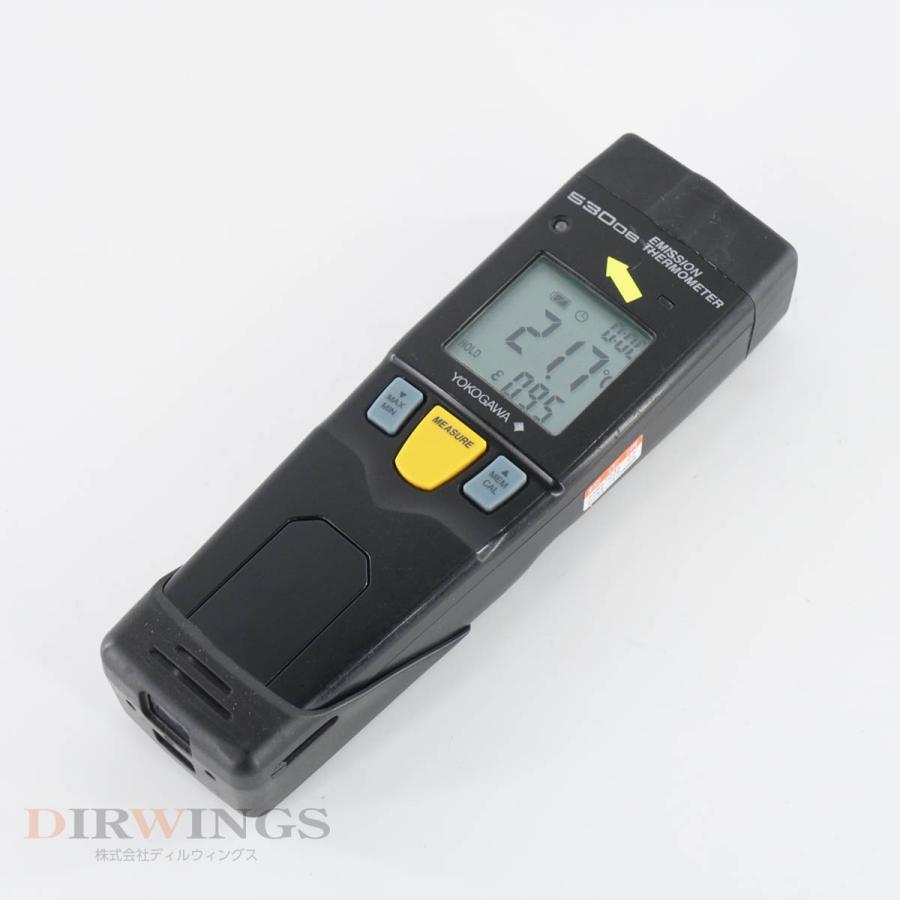 [DW]USED 8日保証 05/2022CAL YOKOGAWA 53006 53006-J EMISSION THERMOMETER デジタル放射温度計 取扱説明書 [05768-0868 ...