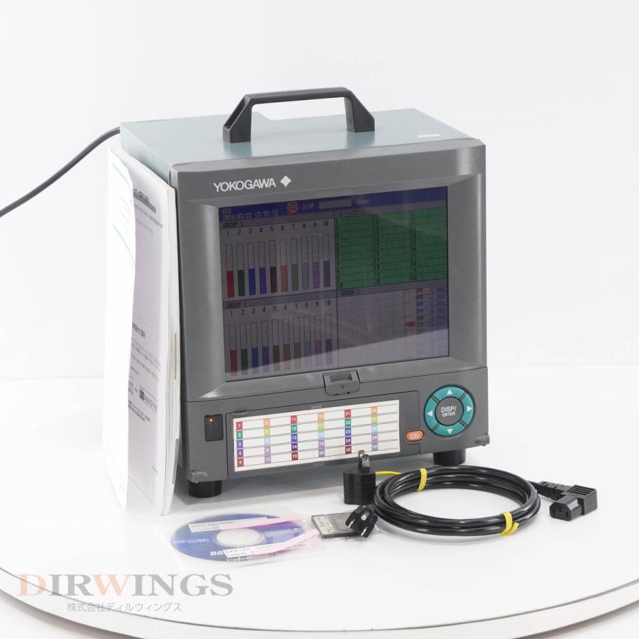 [DW]USED 8日保証 校正2024年5月まで有効 YOKOGAWA DX2030 -3-4-1/H5M/USB1 Daqstation ...