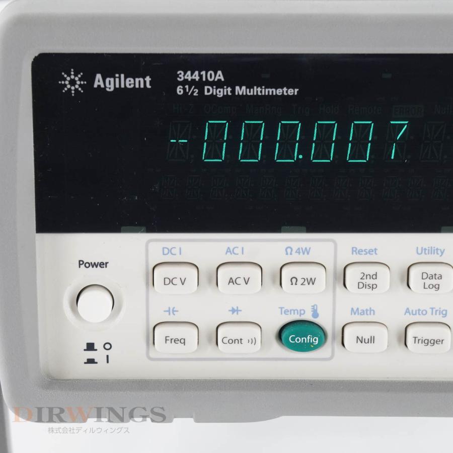 [DW]USED 8日保証 08/2022CAL Agilent 34410A LXI 6 1/2 Digit Multimeter デジタル ...
