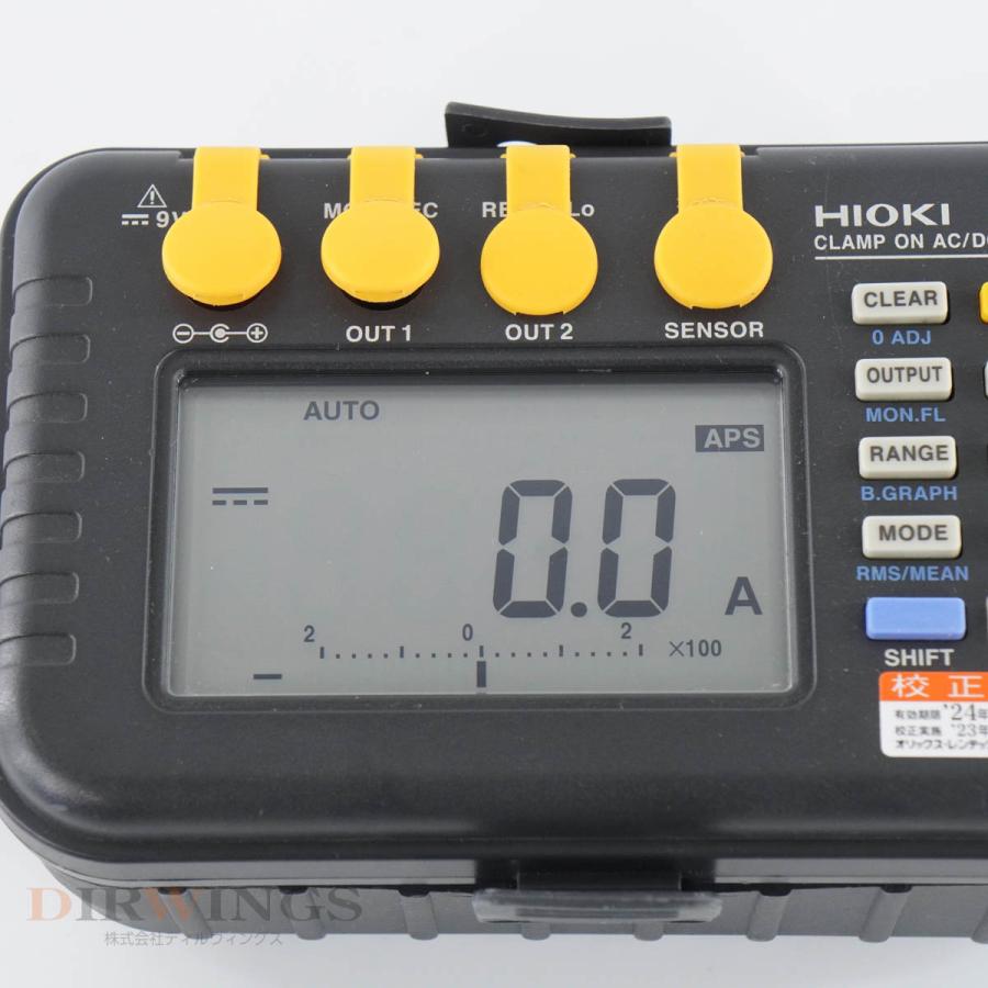 [DW]USED 8日保証 校正2024年9月まで有効 HIOKI 3290 CLAMP ON AC/DC HiTESTER クランプオンハイ ...