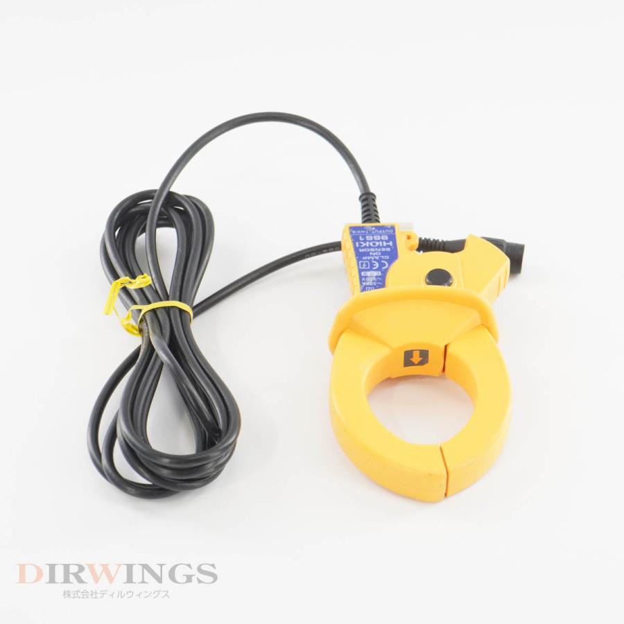 [DW]USED 8日保証 2台入荷 HIOKI 9661 CLAMP ON SENSOR クランプオンセンサー クランプオンセンサ ...