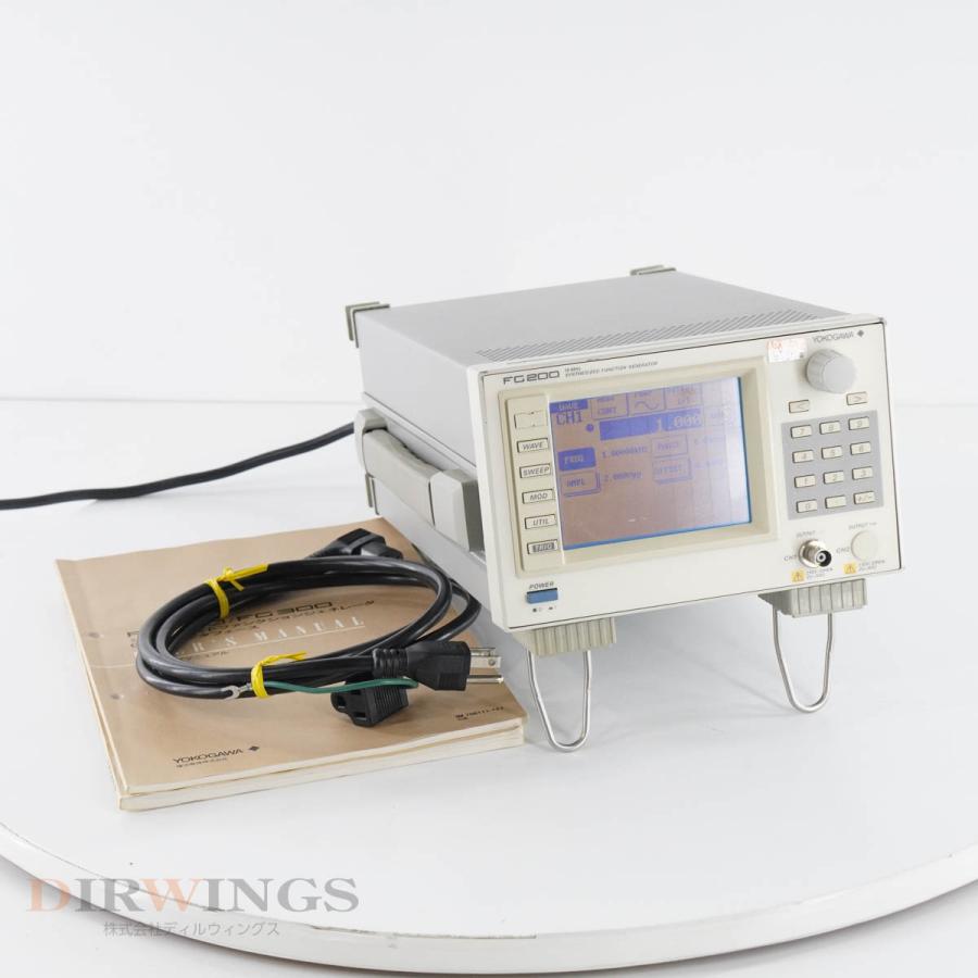 [DW]USED 8日保証 YOKOGAWA FG200 706111-M SYNTHESIZED FUNCTION GENERATOR ...
