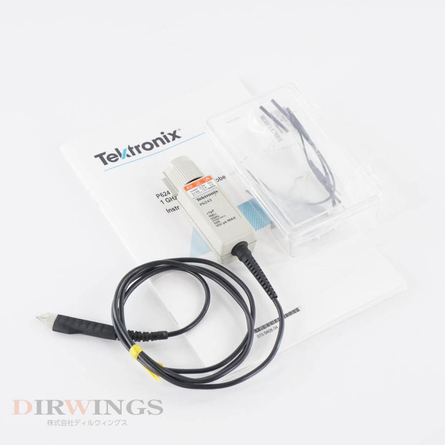 [DW]USED 8日保証 09/2022CAL Tektronix P6243 Active Probe アクティブプローブ FETプローブ ...