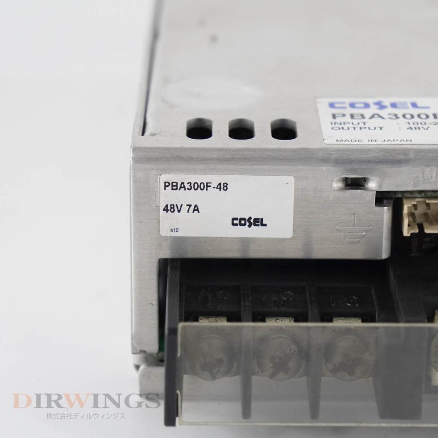[PG]USED 8日保証 2台入荷 COSEL PBA300F-48 スイッチング電源 100-240Vac 50-60Hz 4.1A ...