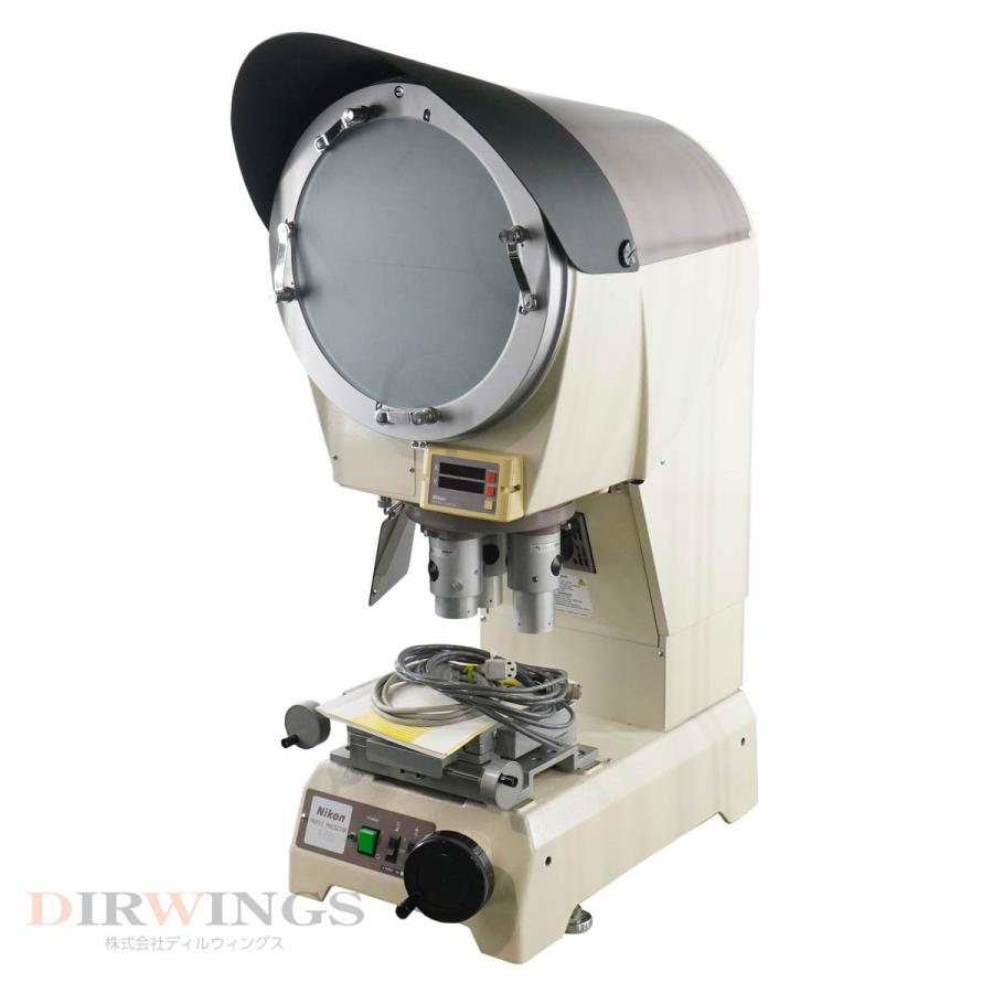 [DW]USED 8日保証 NIKON V-12B V-12BSC PROFILE PROJECTOR 万能投影機 対物レンズ 20× 50× ...