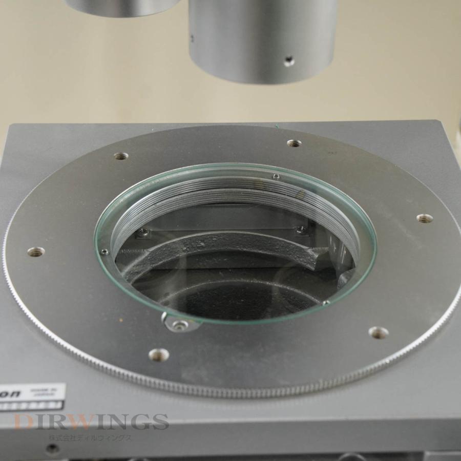 [DW]USED 8日保証 NIKON V-12B V-12BSC PROFILE PROJECTOR 万能投影機 対物レンズ 20× 50× ...
