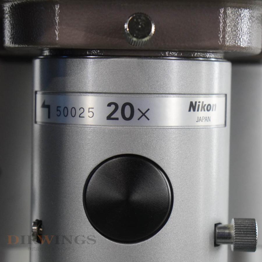 [DW]USED 8日保証 NIKON V-12B V-12BSC PROFILE PROJECTOR 万能投影機 対物レンズ 20× 50× ...