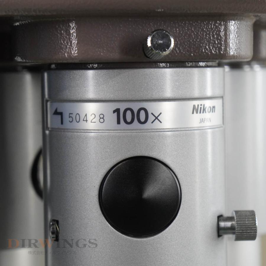 [DW]USED 8日保証 NIKON V-12B V-12BSC PROFILE PROJECTOR 万能投影機 対物レンズ 20× 50× ...