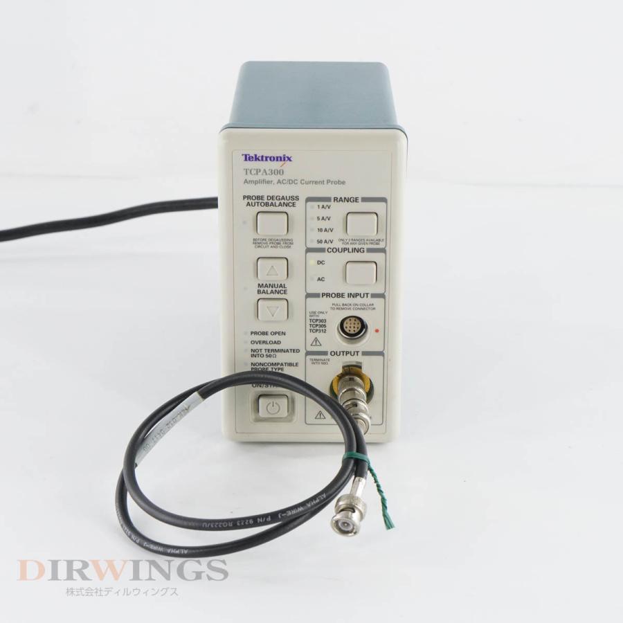 [DW]USED 8日保証 Tektronix TCPA300 Amplifier AC/DC Current Probe 電流プローブ増幅器 ...