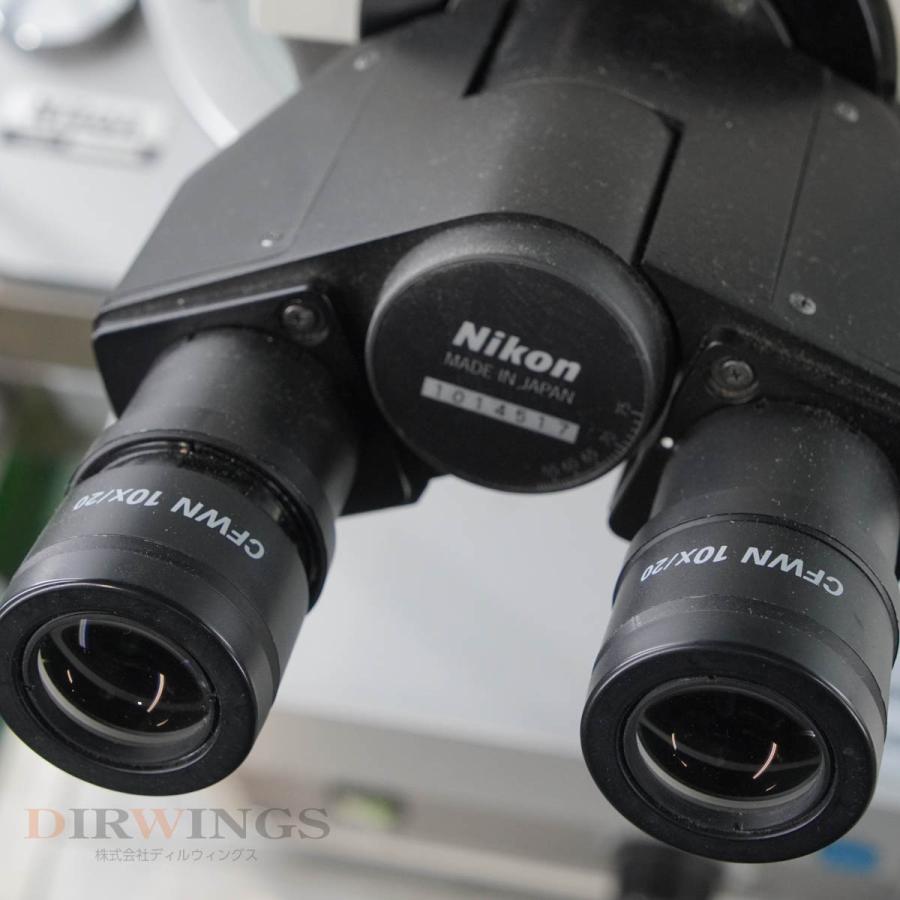 [DW]USED 8日保証 NIKON MM-400/L MEASURING MICROSCOPE 測定顕微鏡 LV-TV CFWN10×20 ...