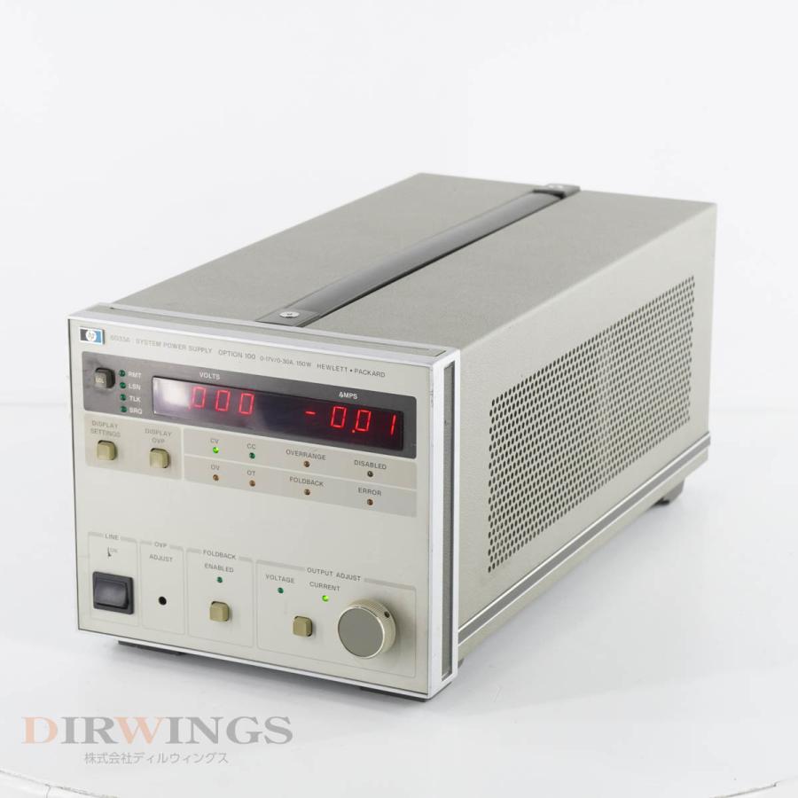 [JB]USED 保証なし hp 6033A SYSTEM POWER SUPPLY システム電源 システムオートレンジDC電源 OPT ...