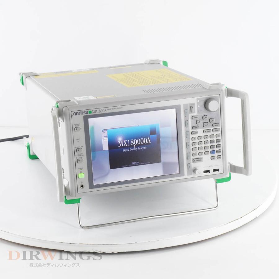 [DW]USED 8日保証 Anritsu MP1800A Signal Quality Analyzer シグナルクオリティアナライザー ...
