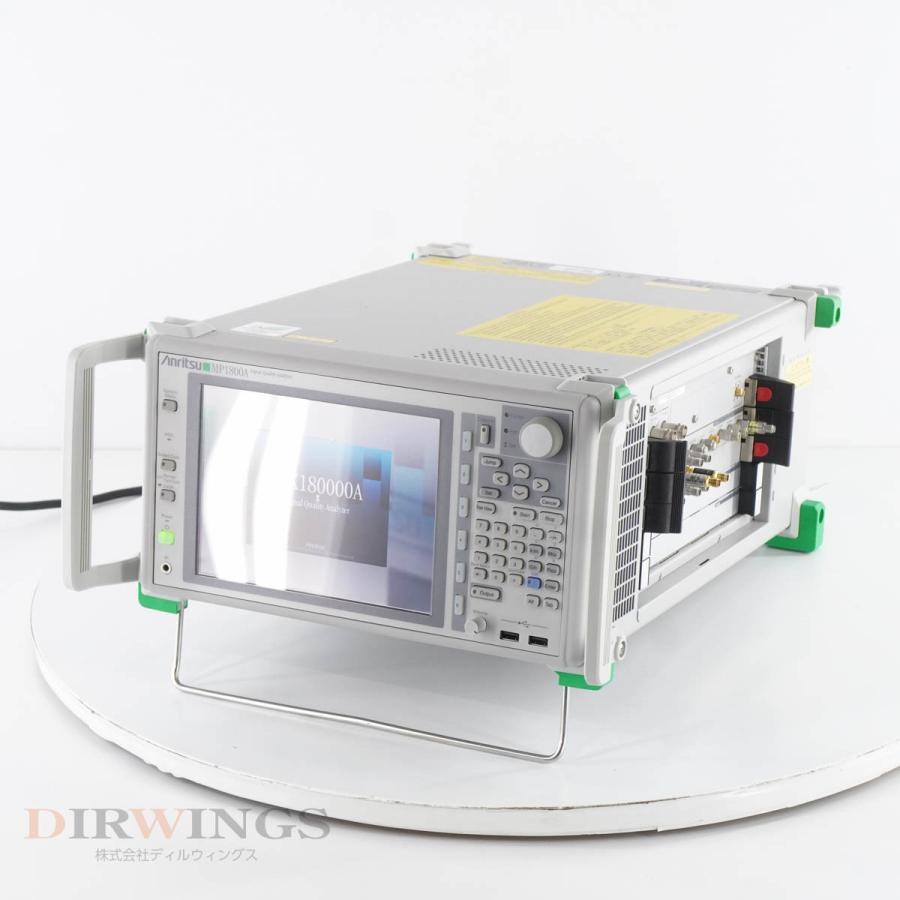 [DW]USED 8日保証 Anritsu MP1800A Signal Quality Analyzer シグナルクオリティアナライザー ...