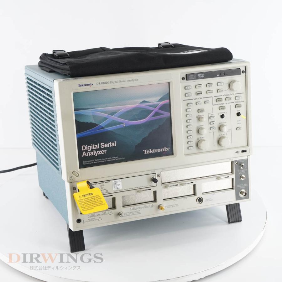 [DW]USED 8日保証 Tektronix DSA8200 Digital Serial Analyzer デジタルシリアルアナライザー ...