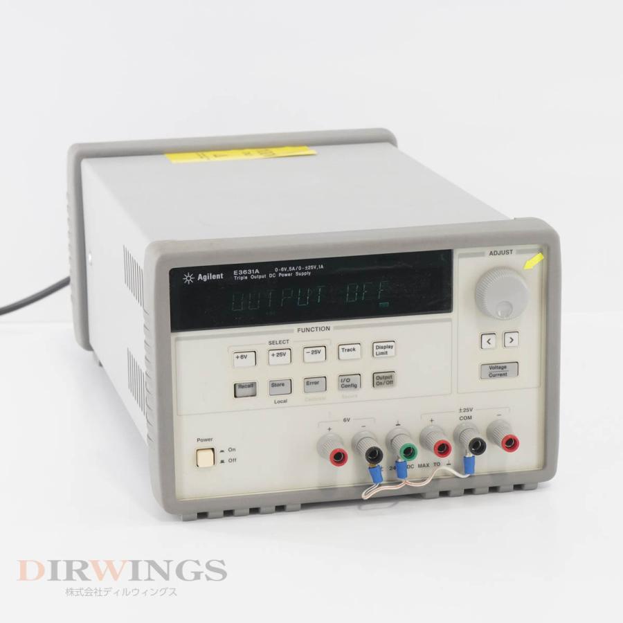 [JB]USED 保証なし Agilent E3631A Triple Output DC Power Supply トリプル出力電源 DC ...