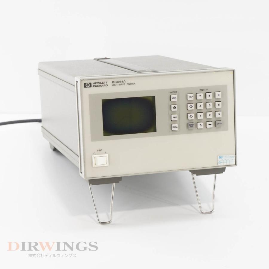 [JB]USED 保証なし hp 86061A LIGHTWAVE SWITCH ライトウェーブスイッチ OPT 002 012 [05791-0416] : 05791-0416 ...