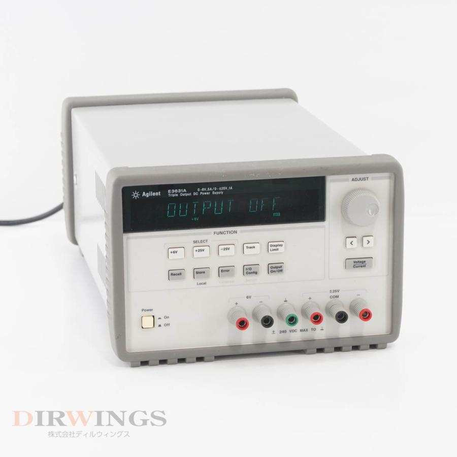 [JB]USED 保証なし Agilent E3631A Triple Output DC Power Supply トリプル出力電源 DC ...