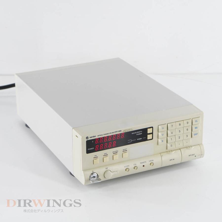 [JB]USED 保証なし santec OTF-920 OPTICAL TUNABLE FILTER 波長可変光フィルター 鍵付 ...