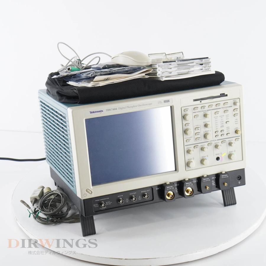 [JB]USED 保証なし Tektronix TDS7404 Digital Phosphor Oscilloscope オシロスコープ ...
