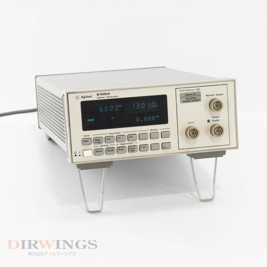 [DW]USED 8日保証 Agilent 8156A Optical Attenuator 光アッテネーター オプティカルアッテネーター ...