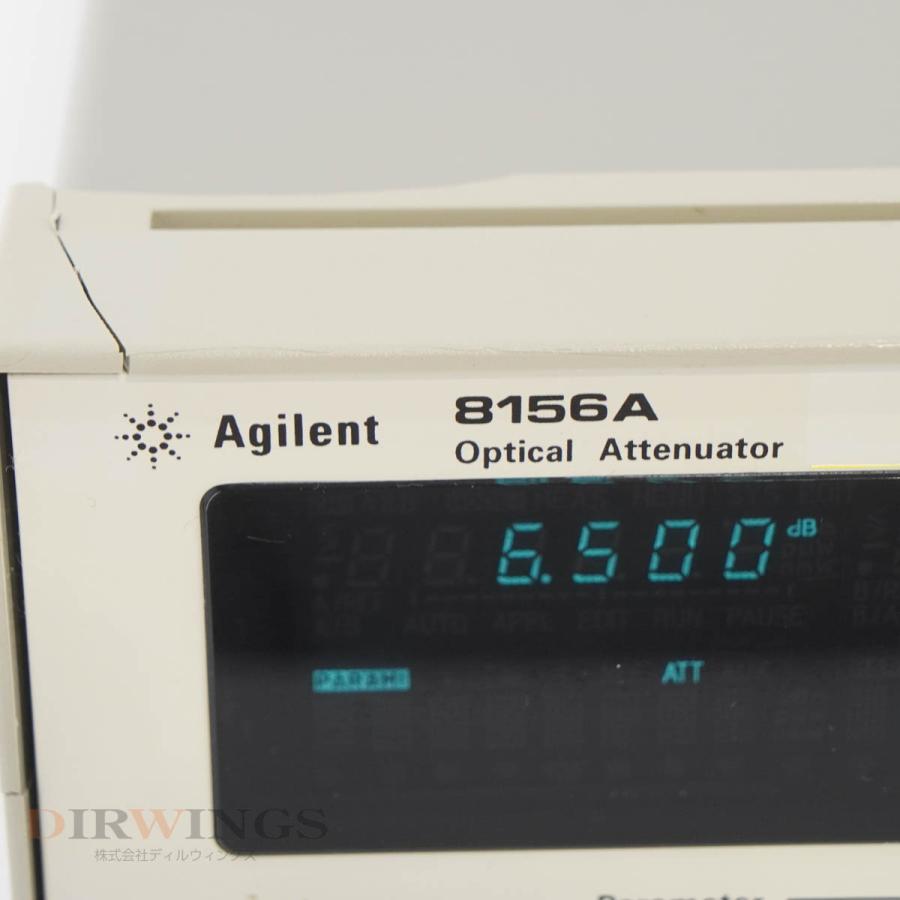 [DW]USED 8日保証 Agilent 8156A Optical Attenuator 光アッテネーター オプティカルアッテネーター ...