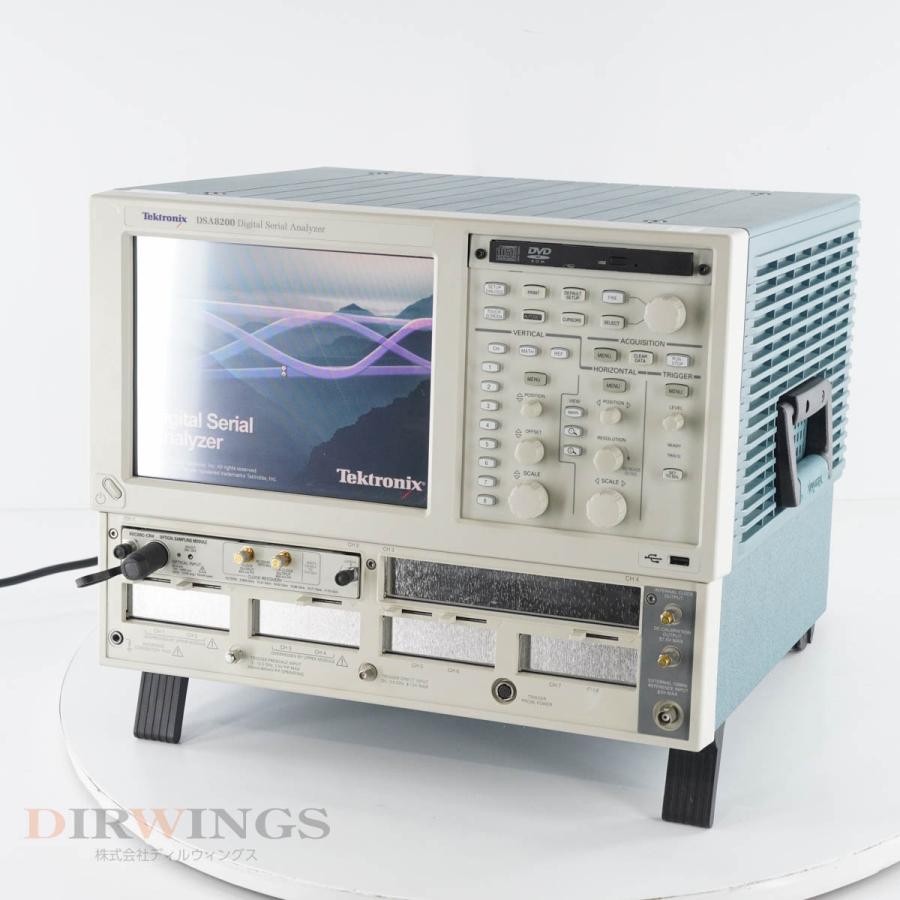 [DW]USED 8日保証 Tektronix DSA8200 Digital Serial Analyzer デジタルシリアルアナライザー ...