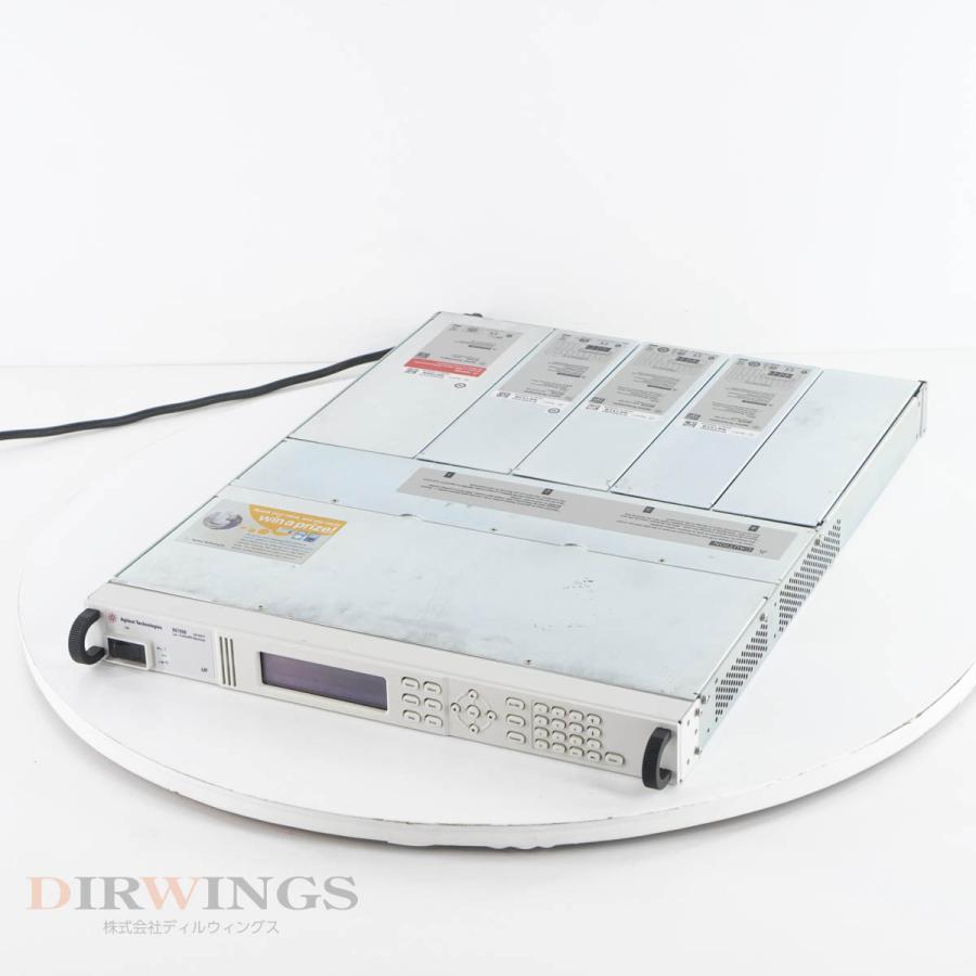 [DW]USED 8日保証 Agilent N6700B Low Profile MPS Mainframe 薄型モジュラ電源システム メイン ...