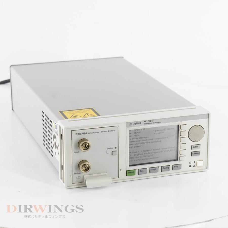 [JB]USED 保証なし Agilent 8163B Lightwave Multimeter ライトウェーブマルチメーター 光波測定器 光 ...