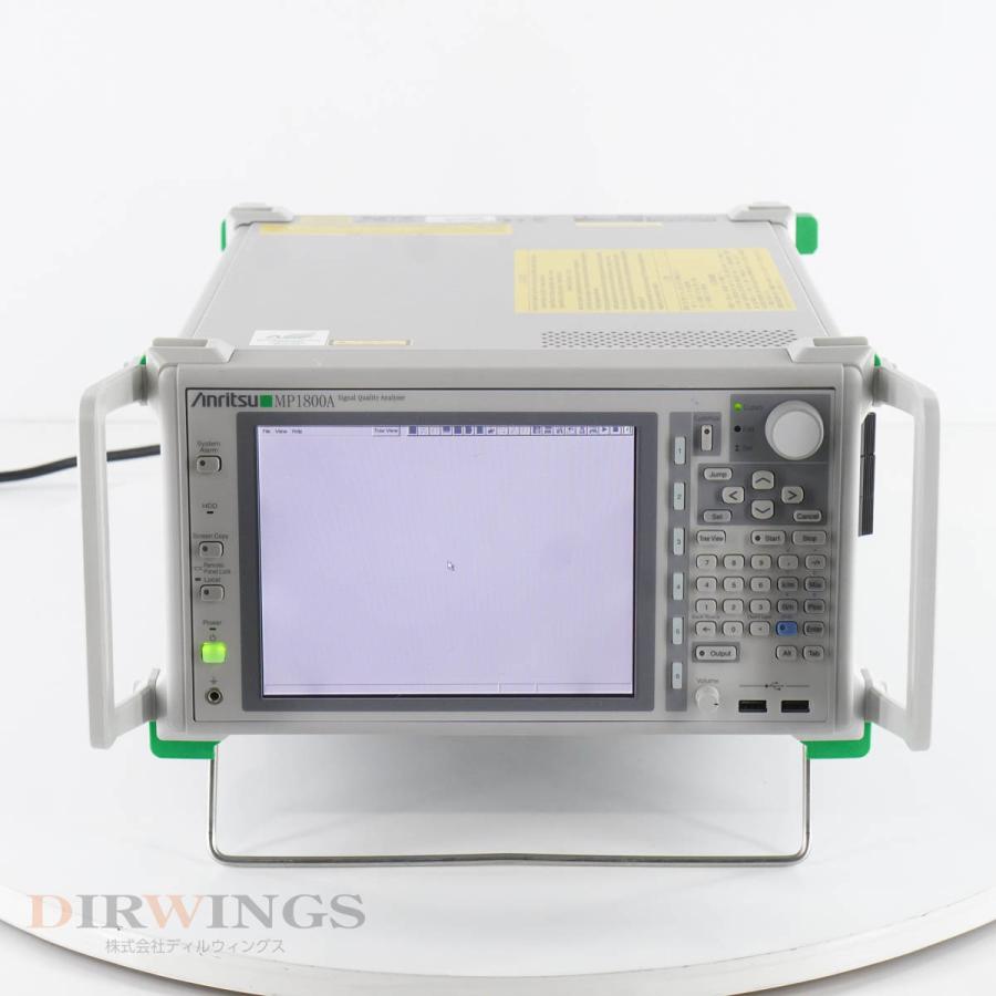 [JB]USED 保証なし Anritsu MP1800A Signal Quality Analyzer シグナルクオリティアナライザー OPT 001 002 007 014 032 MU ...