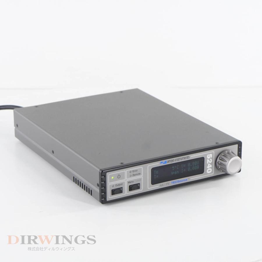 [DW]USED 8日保証 arroyo 5240 TECSource Temperature Controller 温度コントローラー 4A/7V [05791-0608] : ソクラボ ...