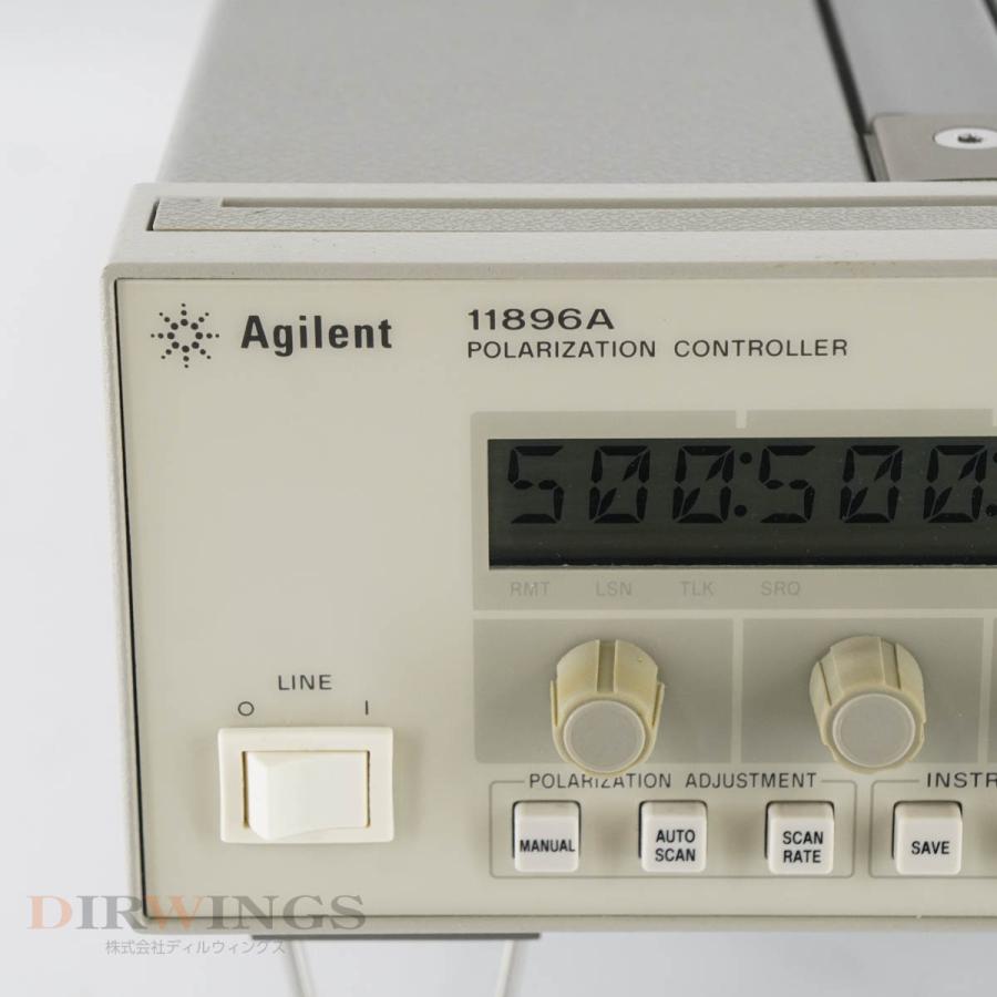 [DW]USED 8日保証 Agilent 11896A POLARIZATION CONTROLLER 偏波コントローラー [05791 ...