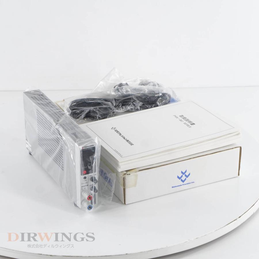 [DW]USED 8日保証 未使用に近い Matsusada P4K-80L Power Supply 直流安定化電源 DC電源 超薄型直流 ...
