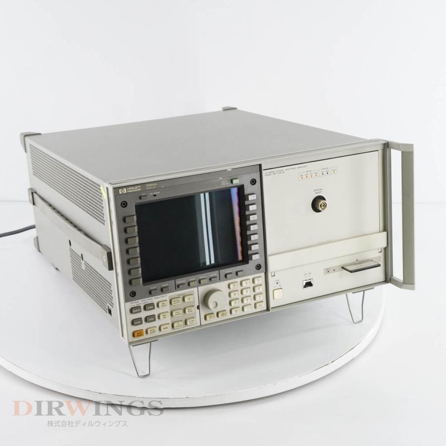 [JB]USED 保証なし hp 70004A 70950B OPTICAL SPECTRUM ANALYZER 光スペクトラムアナライザー ...