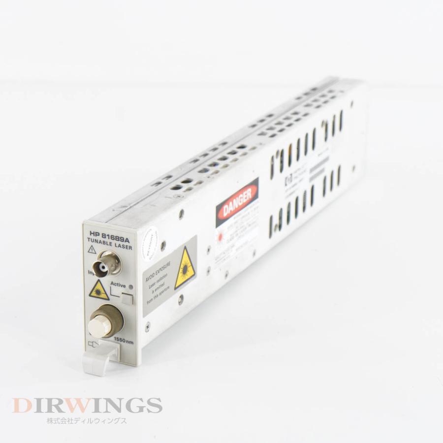 [DW]USED 8日保証 hp 81689A Tunable Laser Module コンパクト波長可変レーザー OPT 021 ...