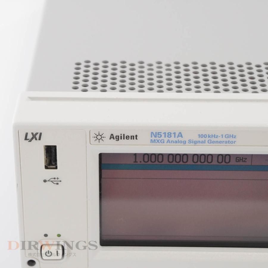 [DW]USED 8日保証 Agilent N5181A ATO-71646 MXG Analog Signal Generator アナログ信号発生器 アナログシグナルジェネレー ...