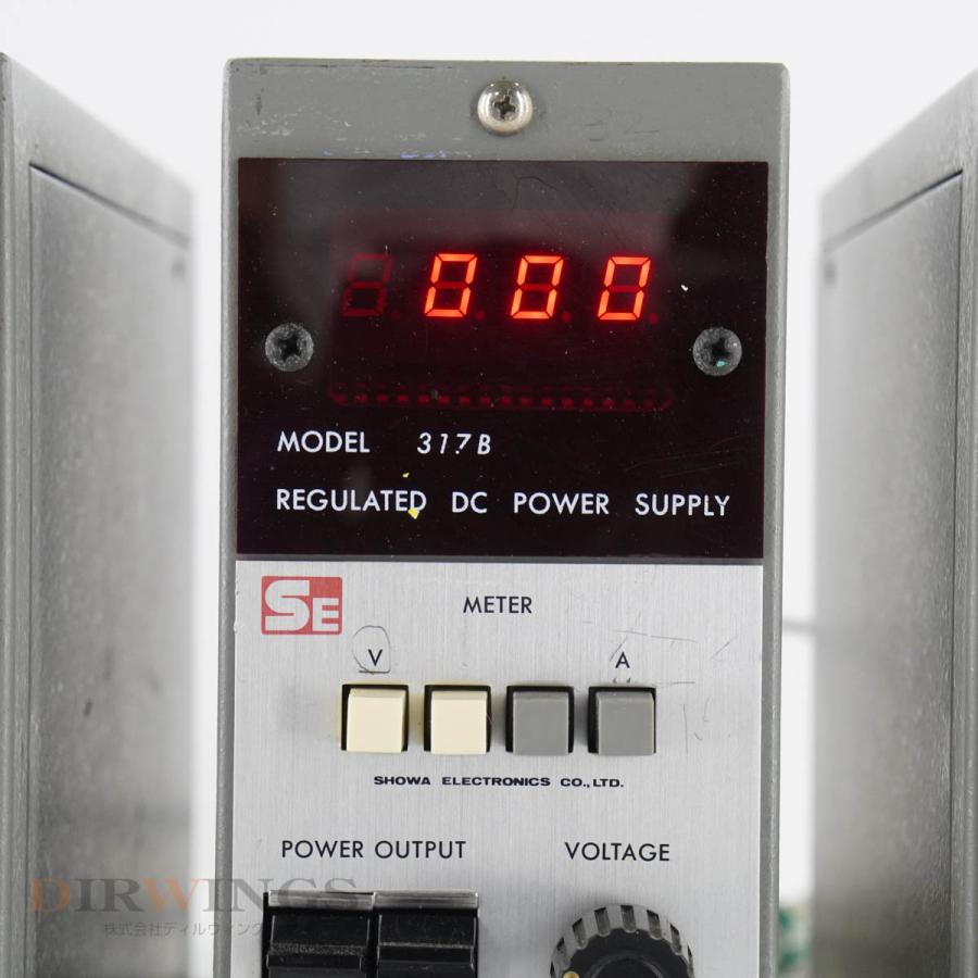 [DW]USED 8日保証 4台セット SHOWA 317B SE REGULATED DC POWER SUPPLY 直流安定化電源 DC ...
