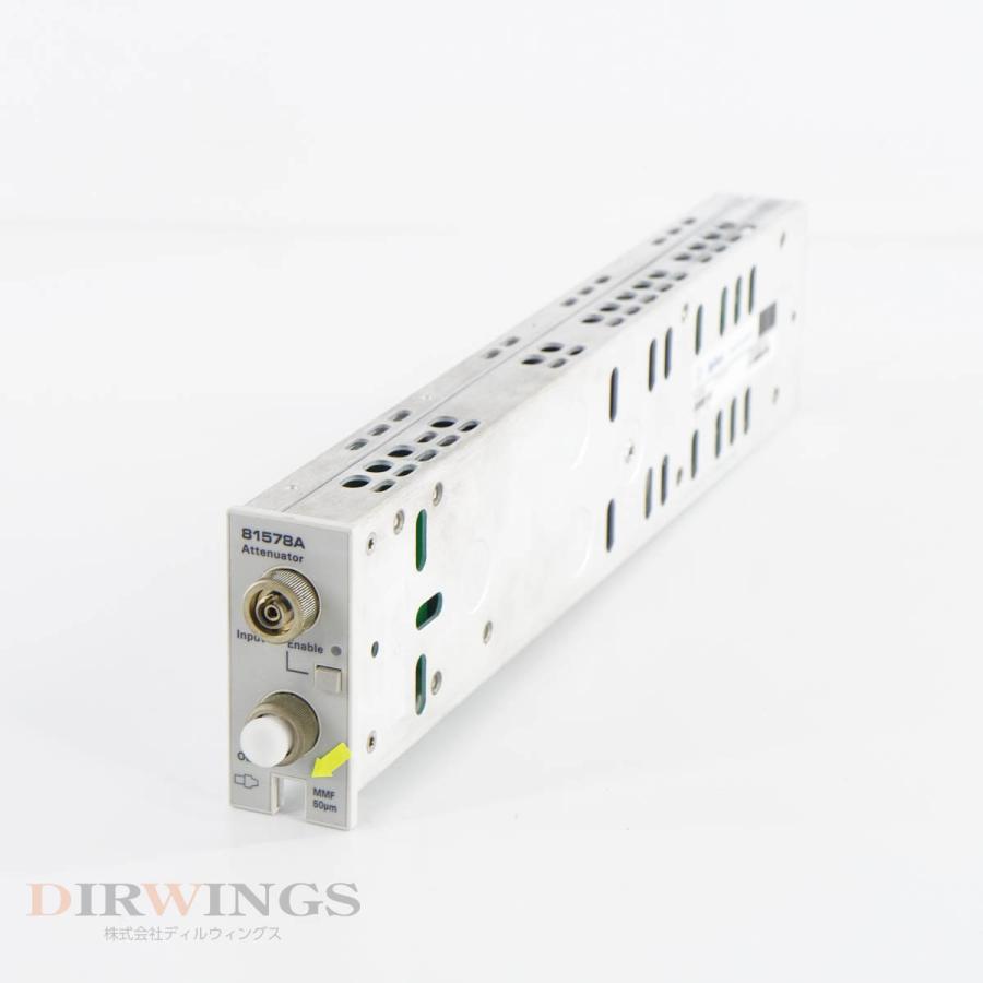 [DW]USED 8日保証 Agilent 81578A ATO-28137 Attenuator 可変光アッテネーターモジュール OPT ...