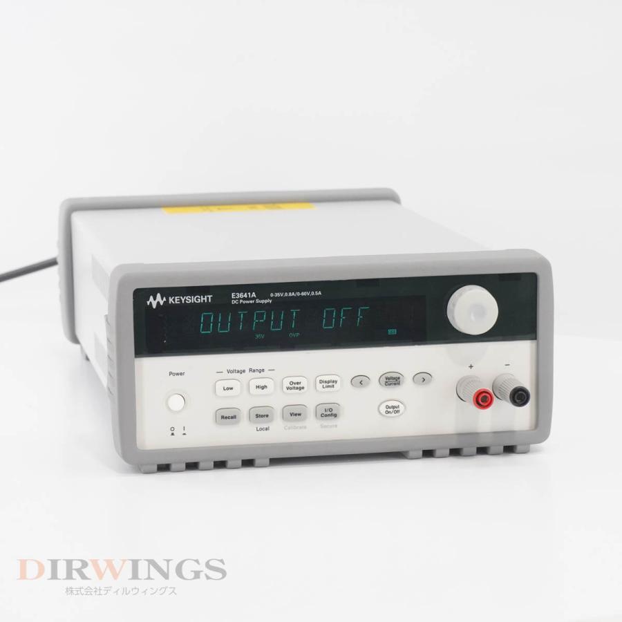 [DW]USED 8日保証 Keysight E3641A DC Power Supply DC電源 直流電源 OPT 0E9 0-35V 0 ...