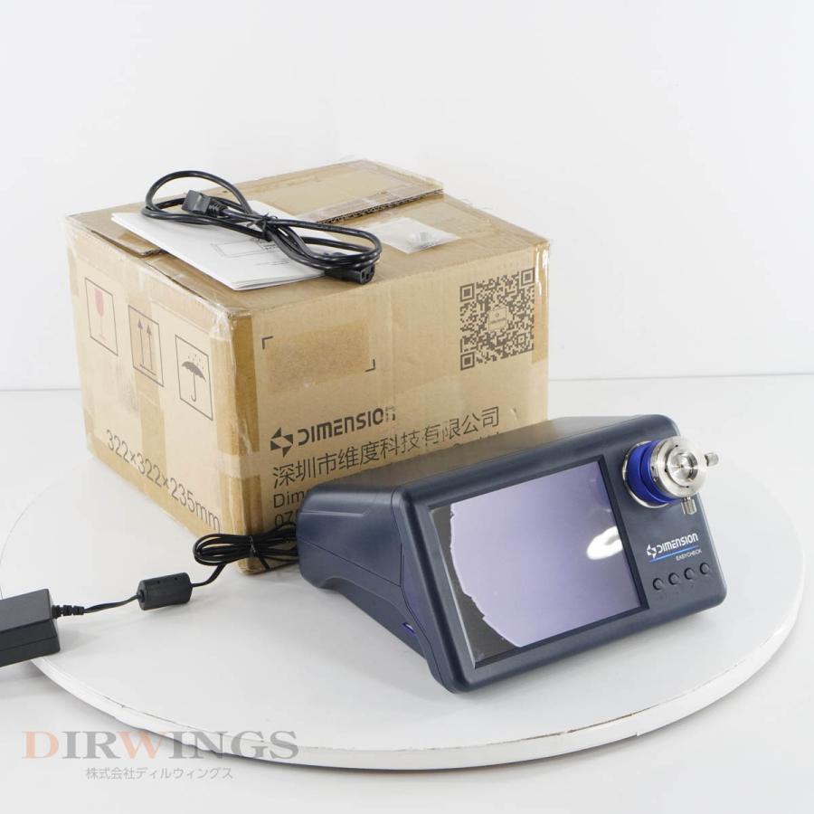 [DW]USED 8日保証 Dimension EC080KC EASYCHECK 据置型 光コネクタ端面観察装置 イージーチェック AC ...