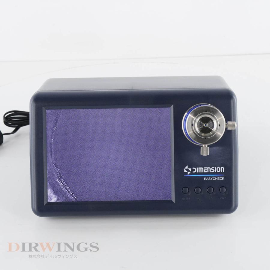 [DW]USED 8日保証 Dimension EC080KC EASYCHECK 据置型 光コネクタ端面観察装置 イージーチェック AC ...
