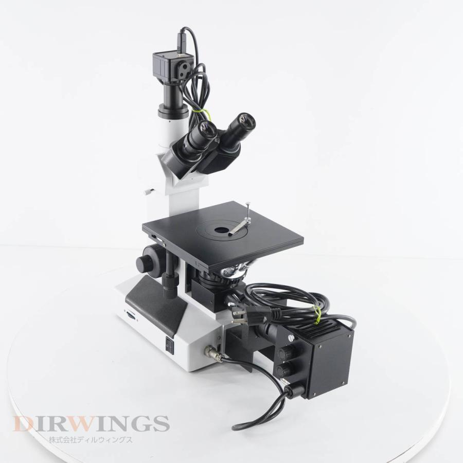 [DW]USED 8日保証 BUEHLER ViewMet Microscope 顕微鏡 USB金属顕微鏡 WF10× PL 5/0.12 ...