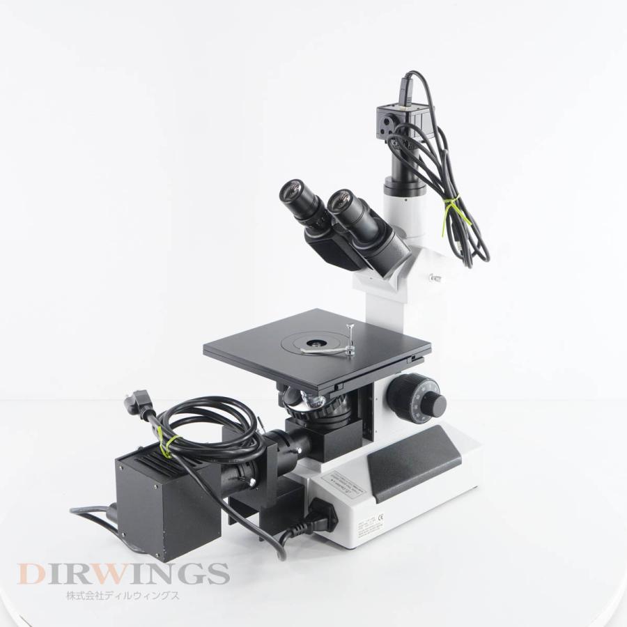 [DW]USED 8日保証 BUEHLER ViewMet Microscope 顕微鏡 USB金属顕微鏡 WF10× PL 5/0.12 ...