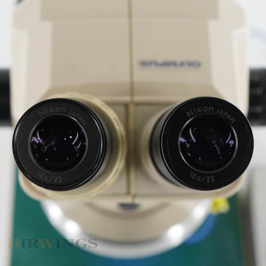 [DW]USED 8日保証 OLYMPUS SZ40 Microscope 実体顕微鏡 10×/23 PMA-1024C [05791 ...