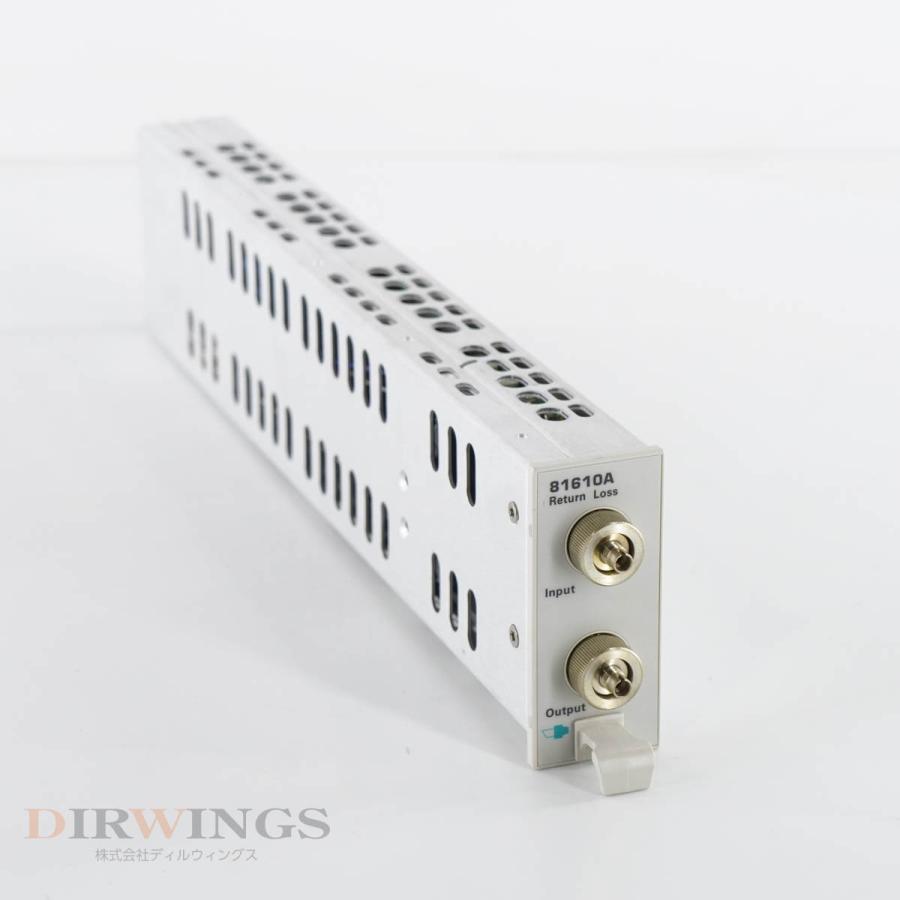 [DW]USED 8日保証 Agilent 81610A Return Loss module リターンロスモジュール [05791-1234 ...