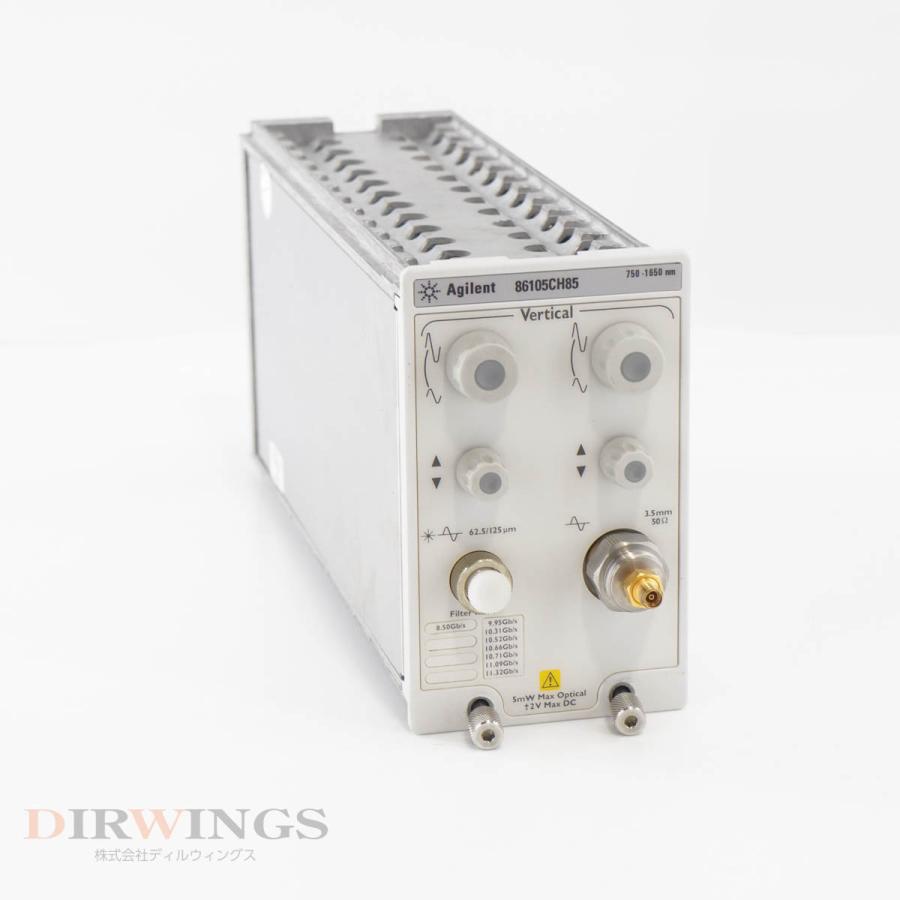 [DW]USED 8日保証 Agilent 86105CH85 ATO-62001 Optical/Electrical Sampling ...