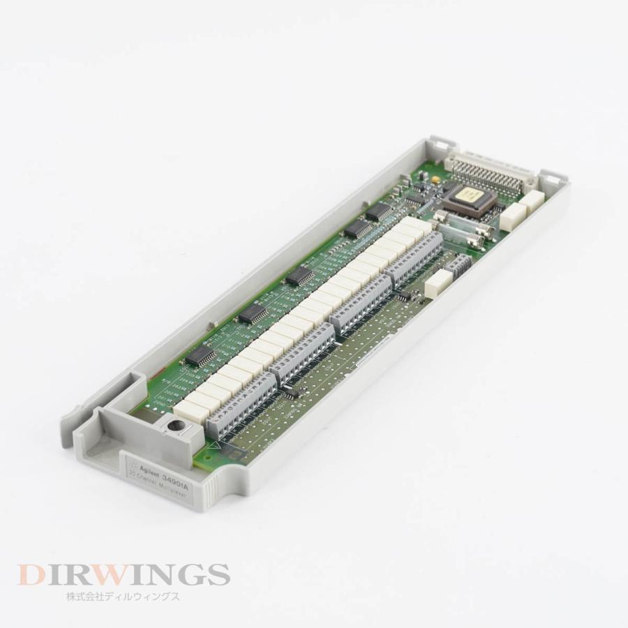 [DW]USED 8日保証 2台入荷 Agilent 34901A 20Ch Multiplexer 34970A/34972A用 ...