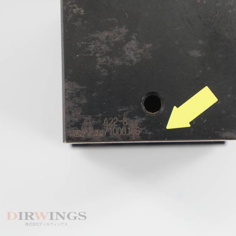 [DW]USED 8日保証 セット SURUGA SEIKI A22-8 QML6 UV Left JIG マグネットベース ステージ部品 ...