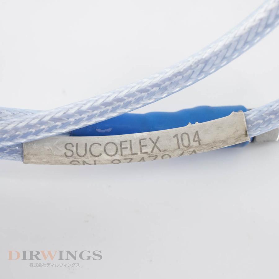 [DW]USED 8日保証 39台入荷 SUHNER SUCOFLEX 100 104 1m Flexible Cable 同軸ケーブル ...